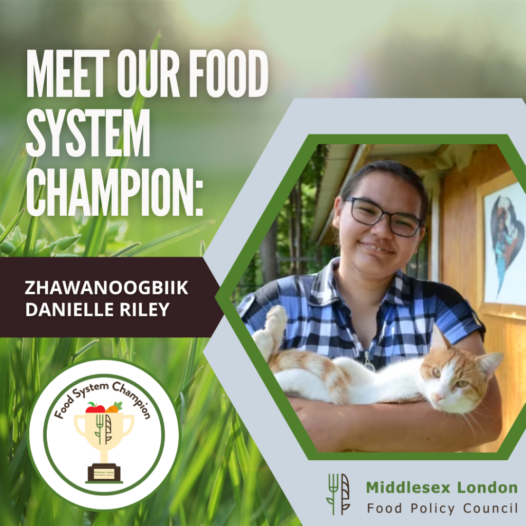 Animal & Community Ally: Meet our Food System Champion, Zhawanoogbiik ...